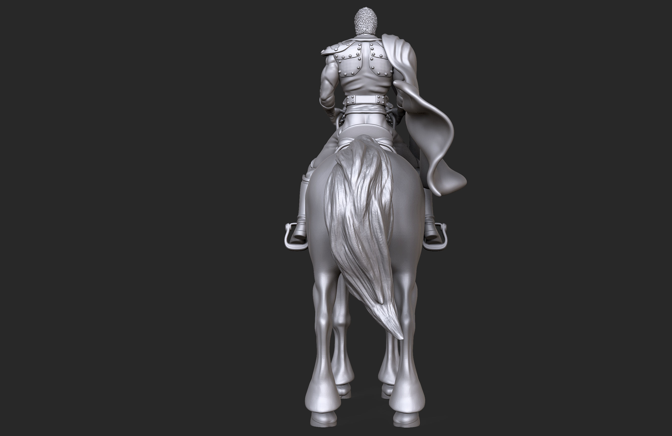 KENSHIRO- Fist of the North Star 3D model 3D printable | CGTrader