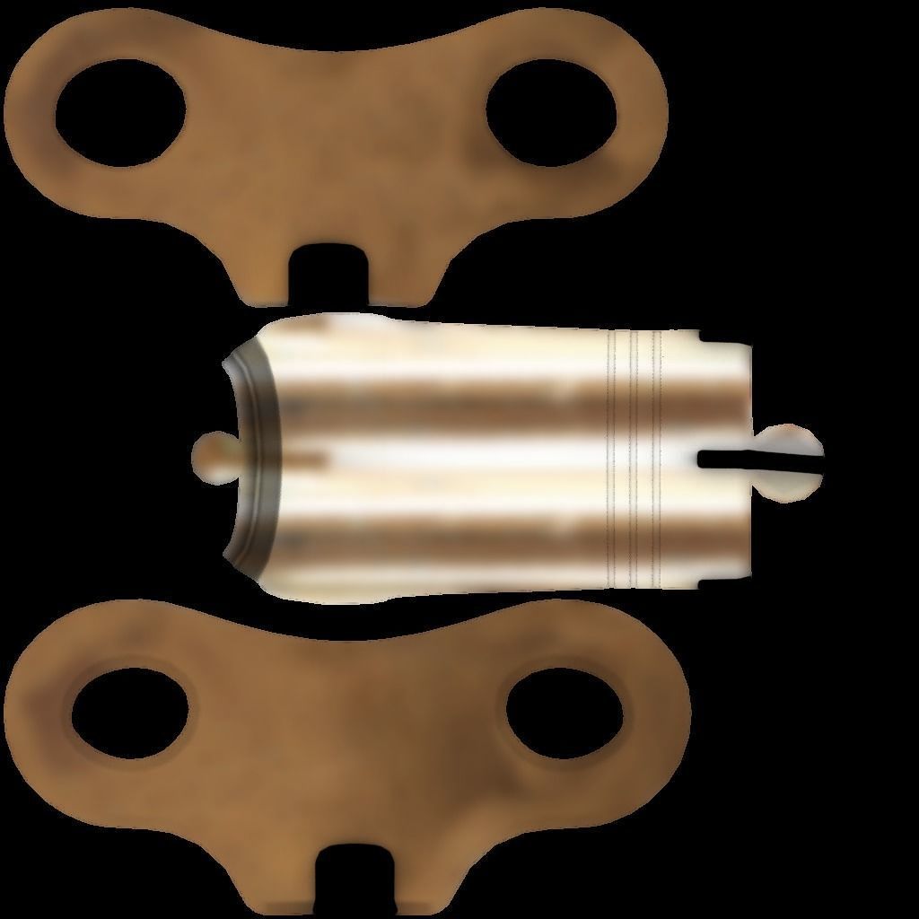 3D model Butterfly Key Winder VR / AR / low-poly | CGTrader