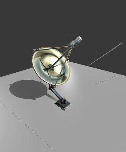 Satellite dishes rigged and low poly free VR / AR / low-poly 3D model ...