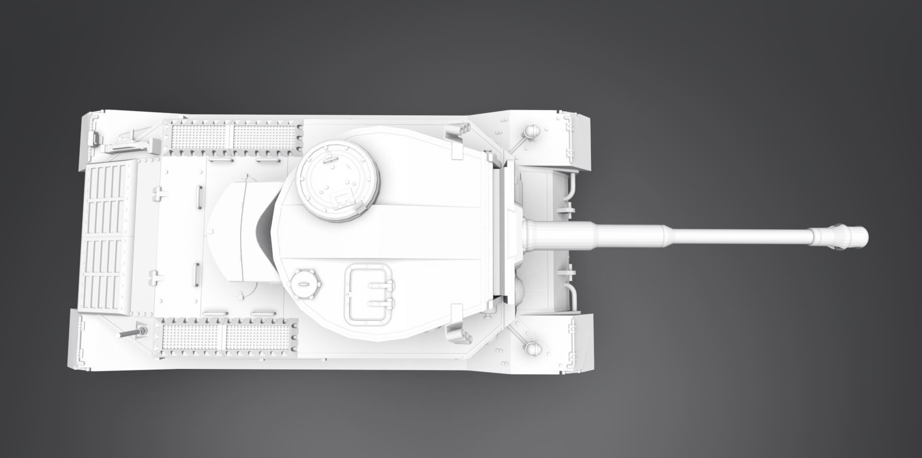 Vk 4501 Tiger Scale model 3D model 3D printable | CGTrader
