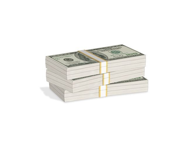 3D model Money Stack VR / AR / low-poly | CGTrader