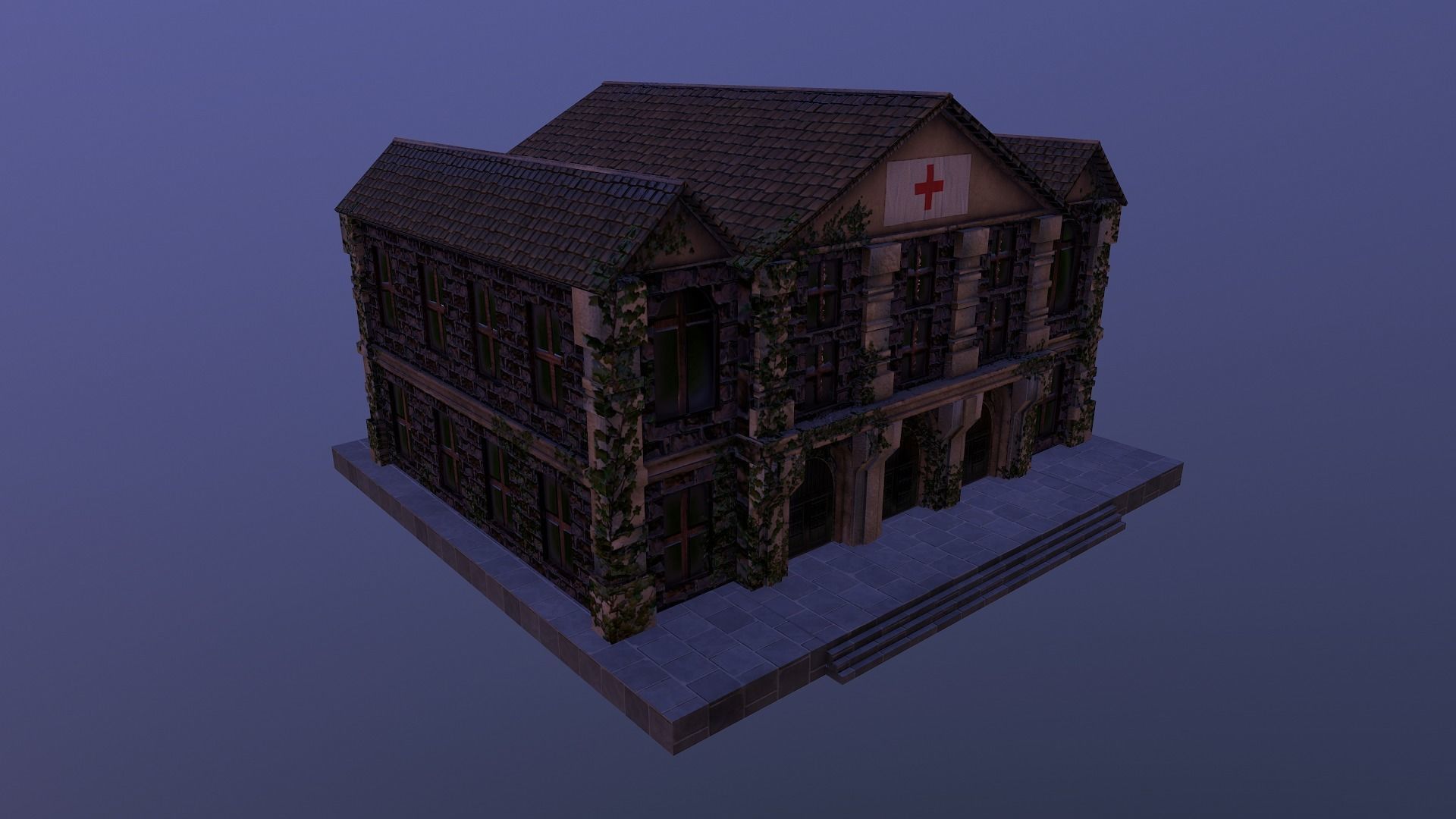 3D model Medieval Hospital VR / AR / low-poly | CGTrader