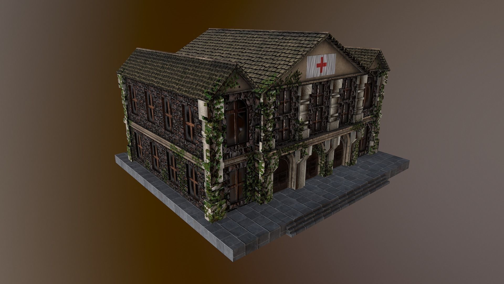 3D model Medieval Hospital VR / AR / low-poly | CGTrader