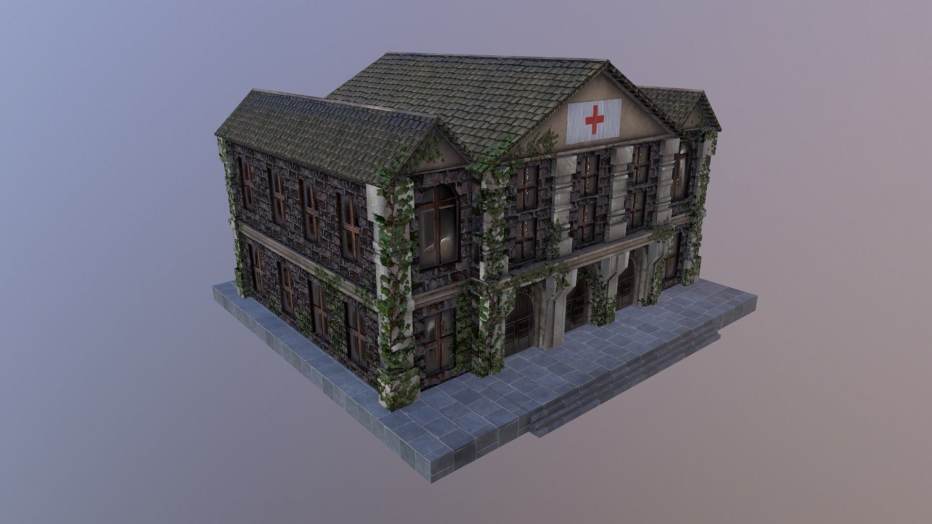 3D model Medieval Hospital VR / AR / low-poly | CGTrader