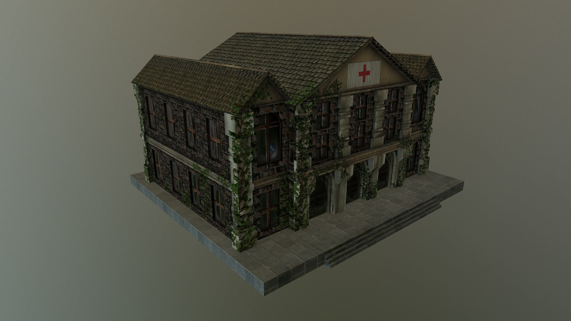 3D model Medieval Hospital VR / AR / low-poly | CGTrader