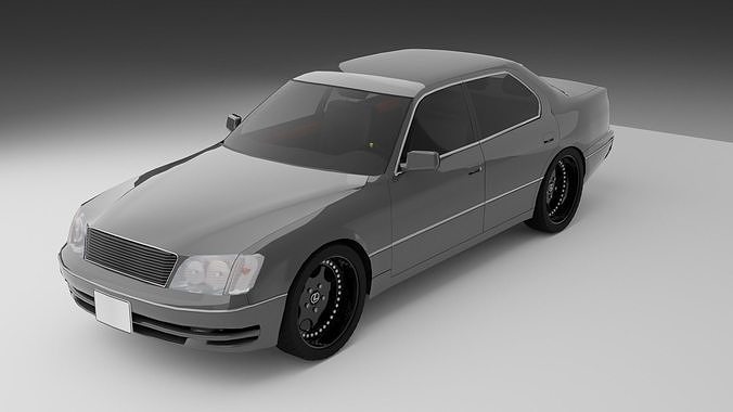 Lexus LS400 3D model | CGTrader