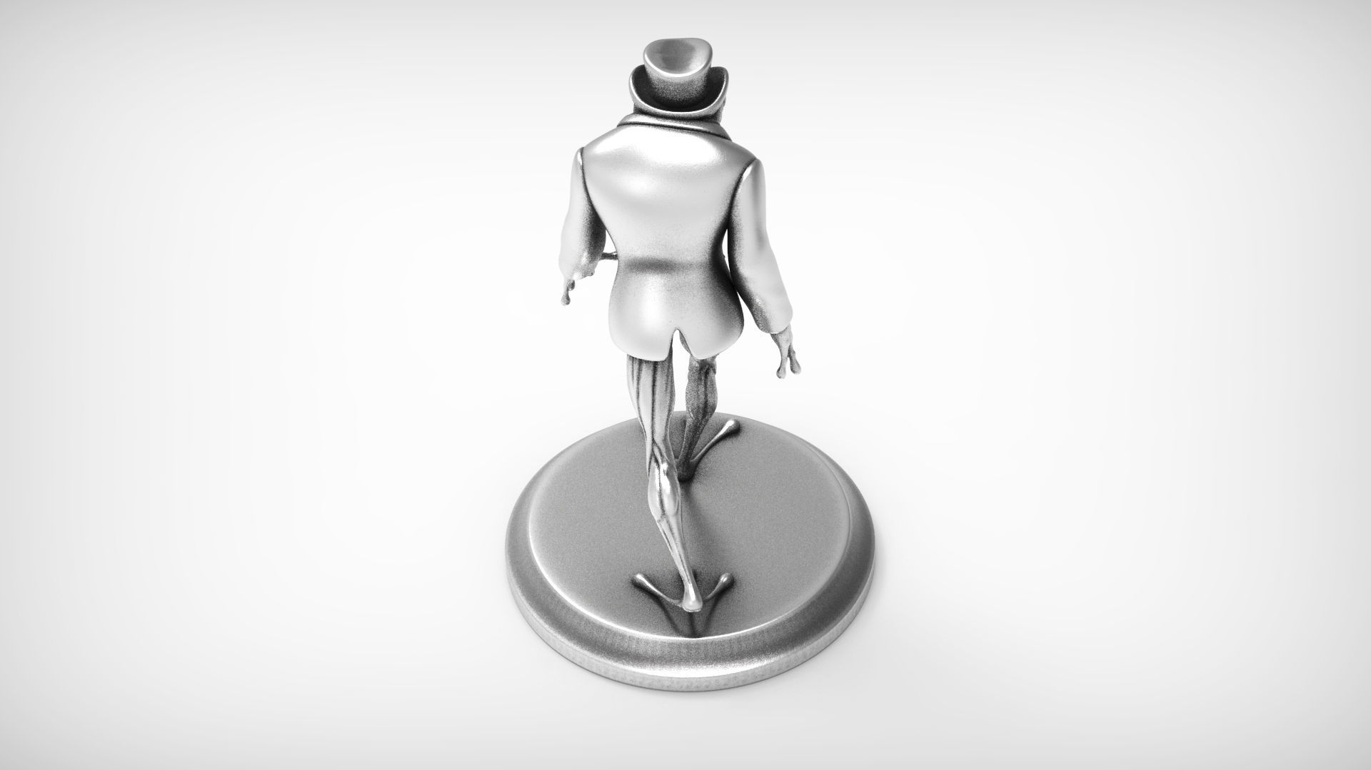 Dapper Frogman 3D model 3D printable | CGTrader