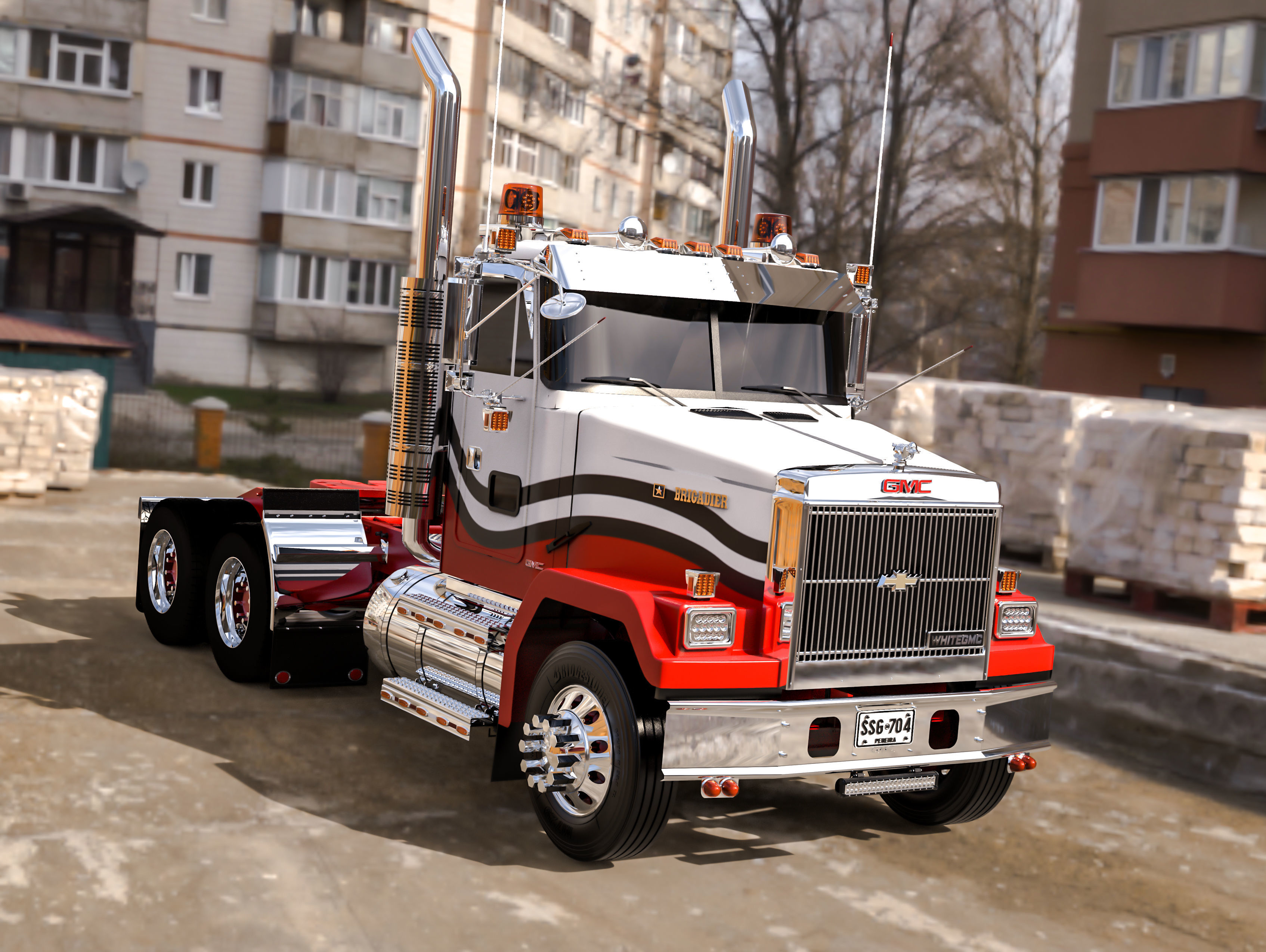 GMC Brigadier 3D model | CGTrader