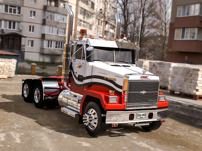 GMC Brigadier 3D model | CGTrader