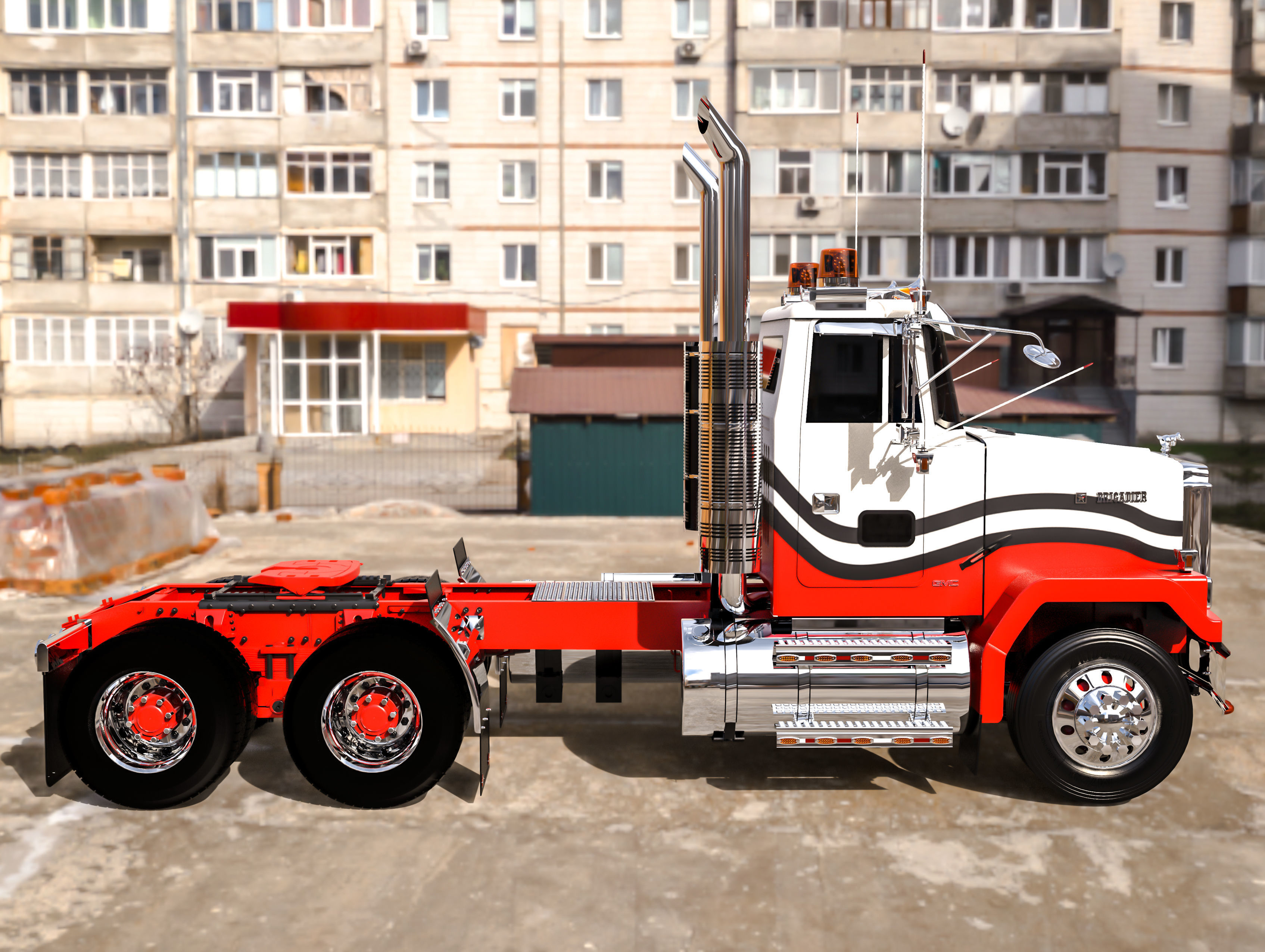 GMC Brigadier 3D model | CGTrader