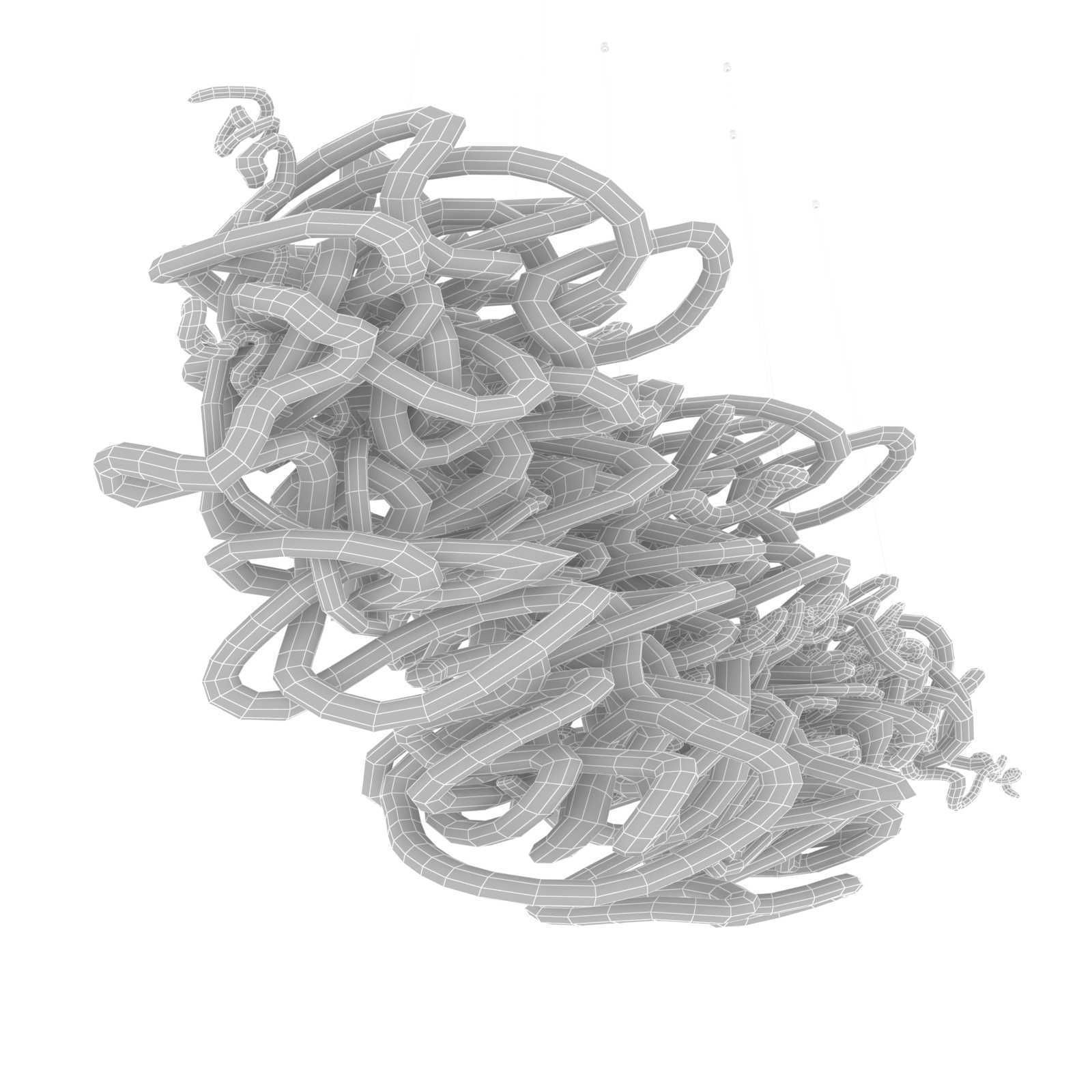 Stine Bidstrup Light Entanglements glass sculpture 3D model | CGTrader