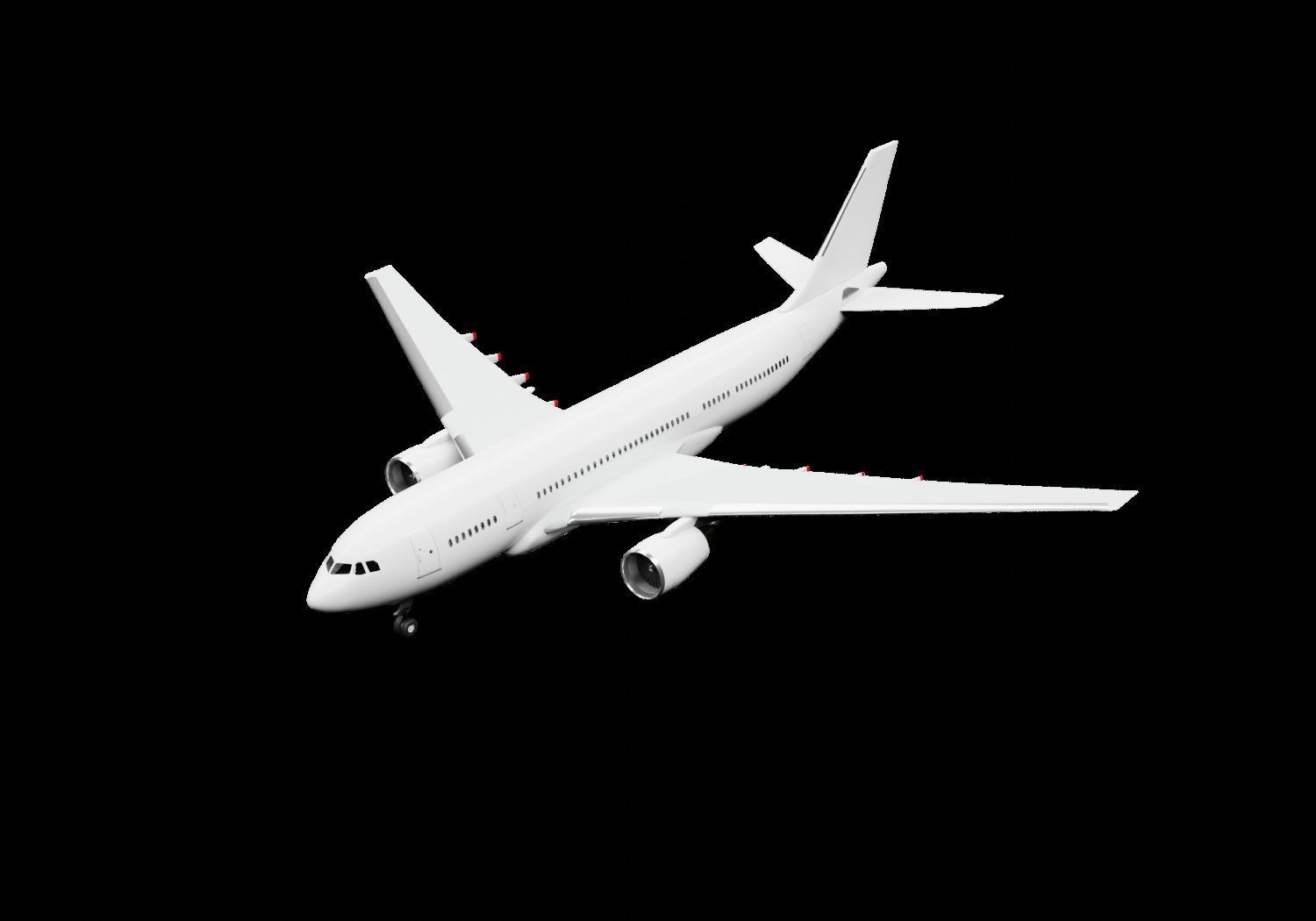 Airbus A300 A310 A330 A340 Pack 3D model | CGTrader