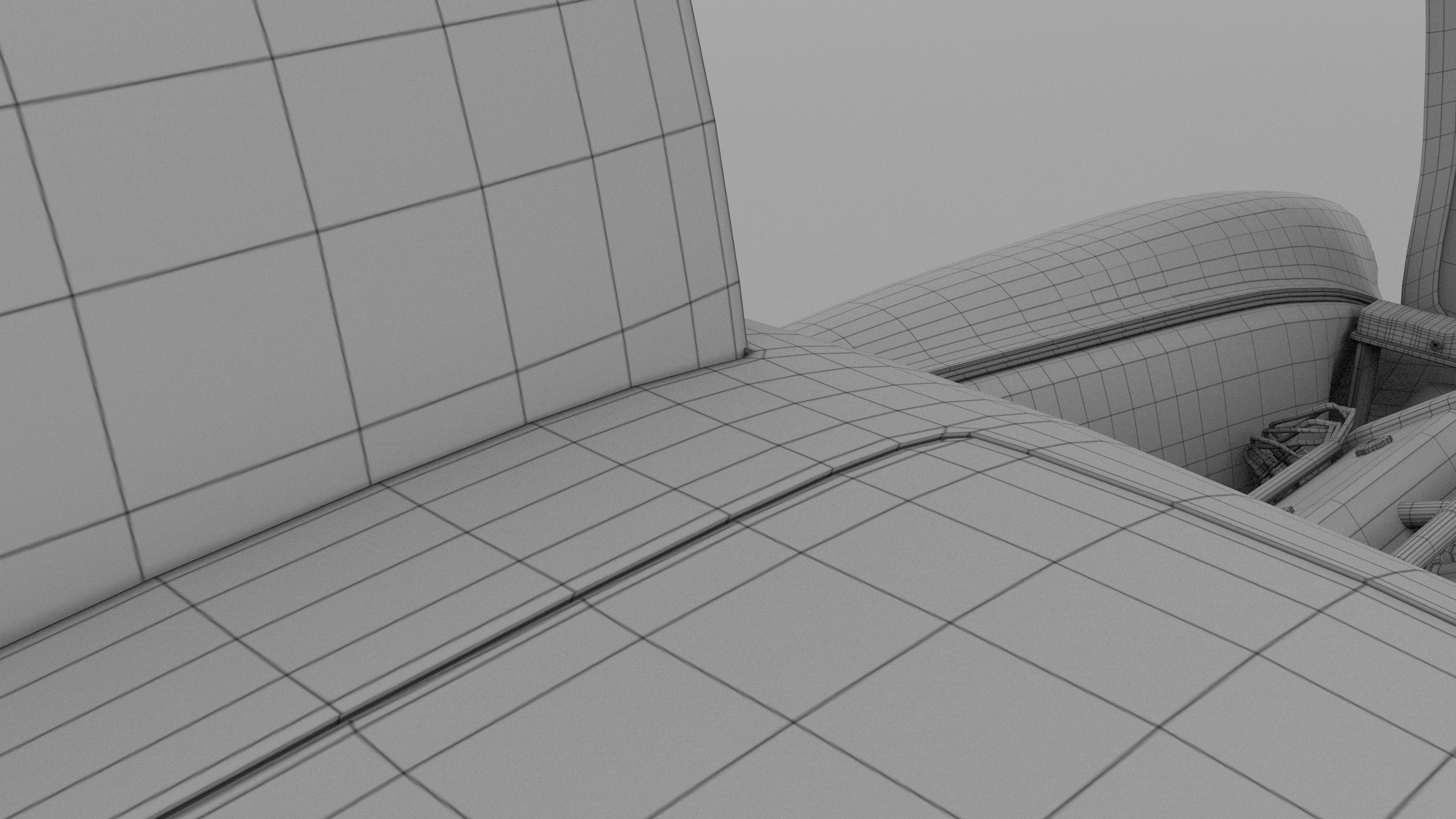 Fully Modelled Rigged Mercedes 300SL Gullwing HDRI 3D model rigged ...