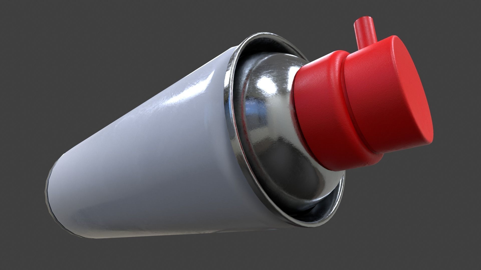 3D model Compressed Air Can V02 - Low Poly VR / AR / low-poly | CGTrader