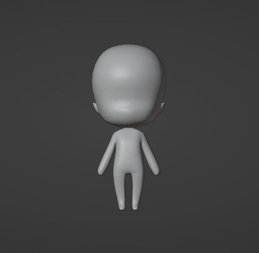 Chibi Base Model 3D model | CGTrader