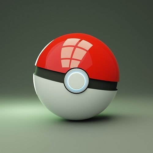Pokemon Ball 3D model | CGTrader