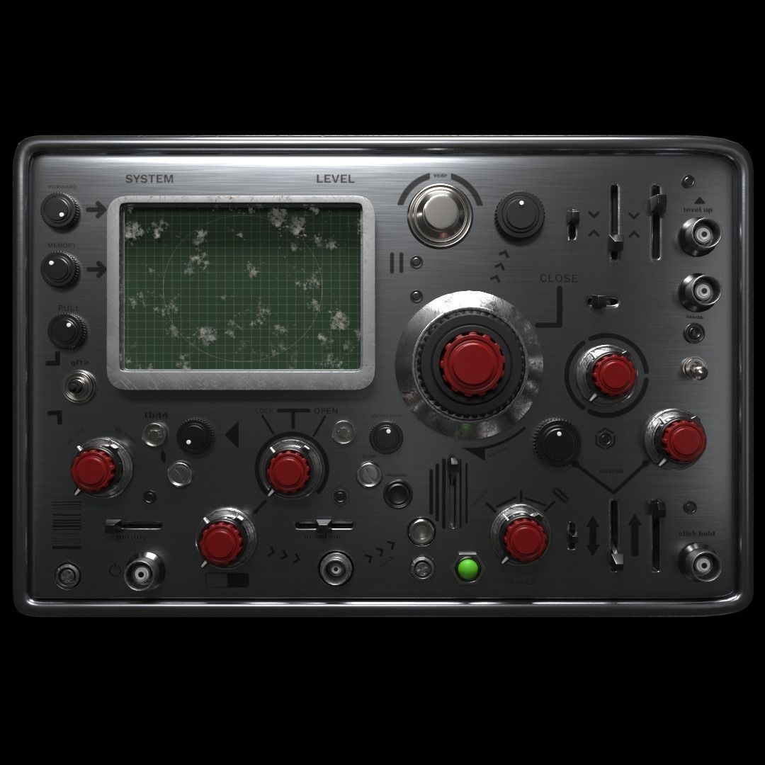 control panel full pack 3D model | CGTrader