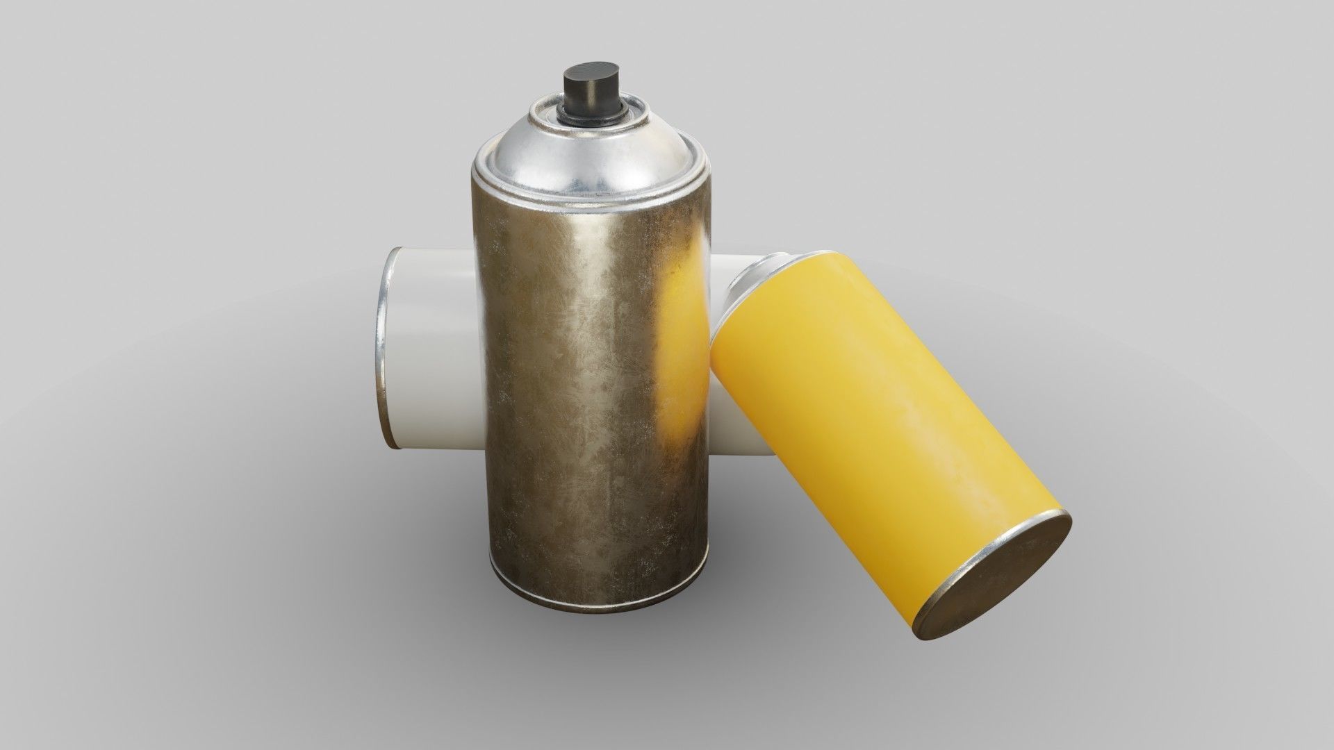 spray can model with 2k pbr textures 3D model | CGTrader