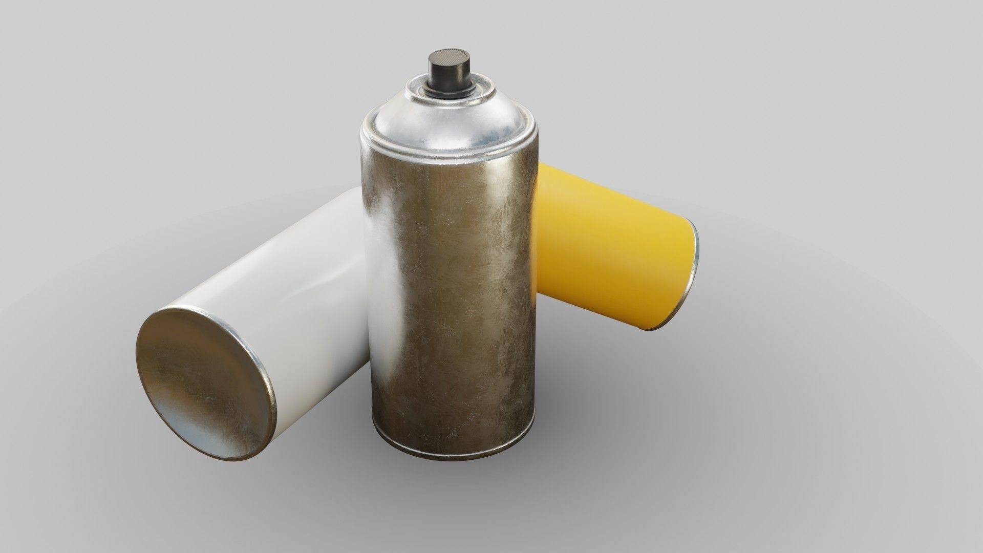 spray can model with 2k pbr textures 3D model | CGTrader