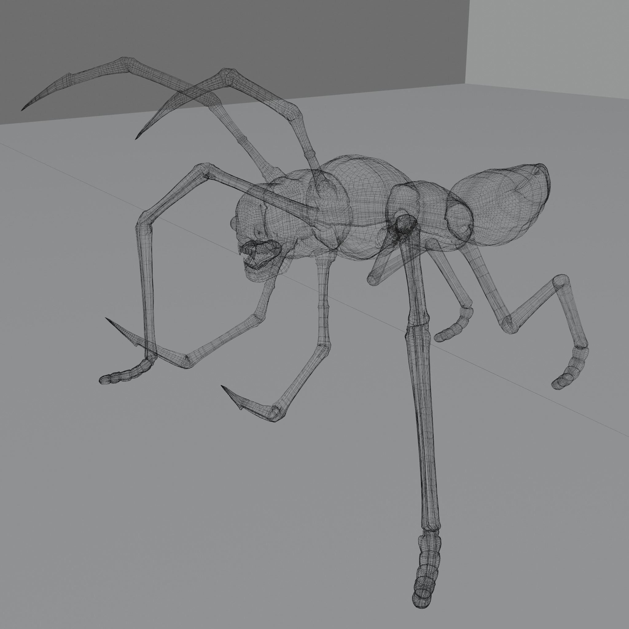 3D model Arthropoda creature VR / AR / low-poly | CGTrader