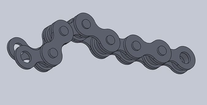 Bicycle Chain 3D model | CGTrader