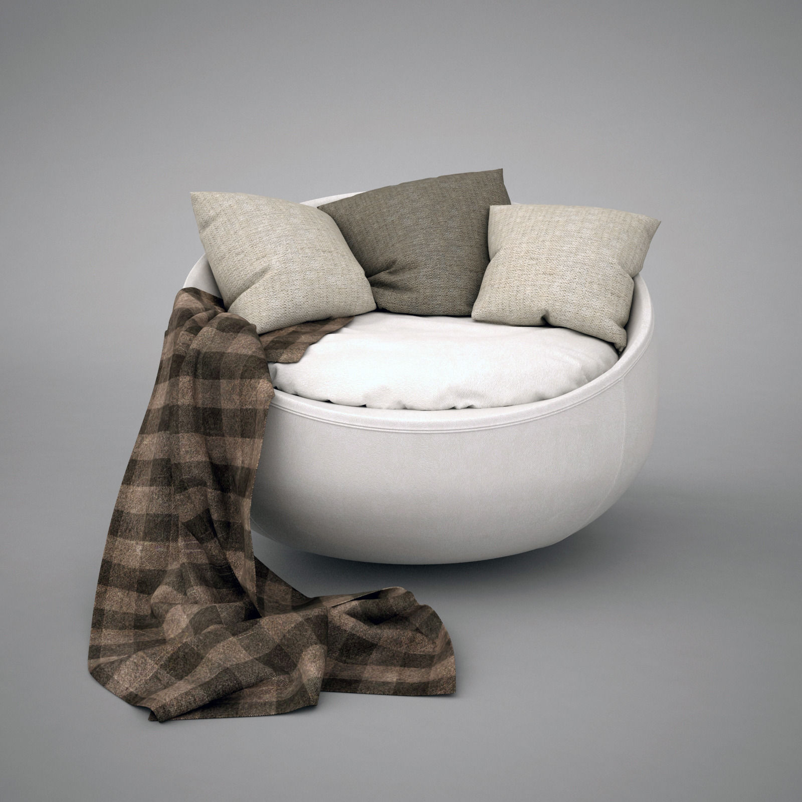 Comfortable chair free 3D model | CGTrader