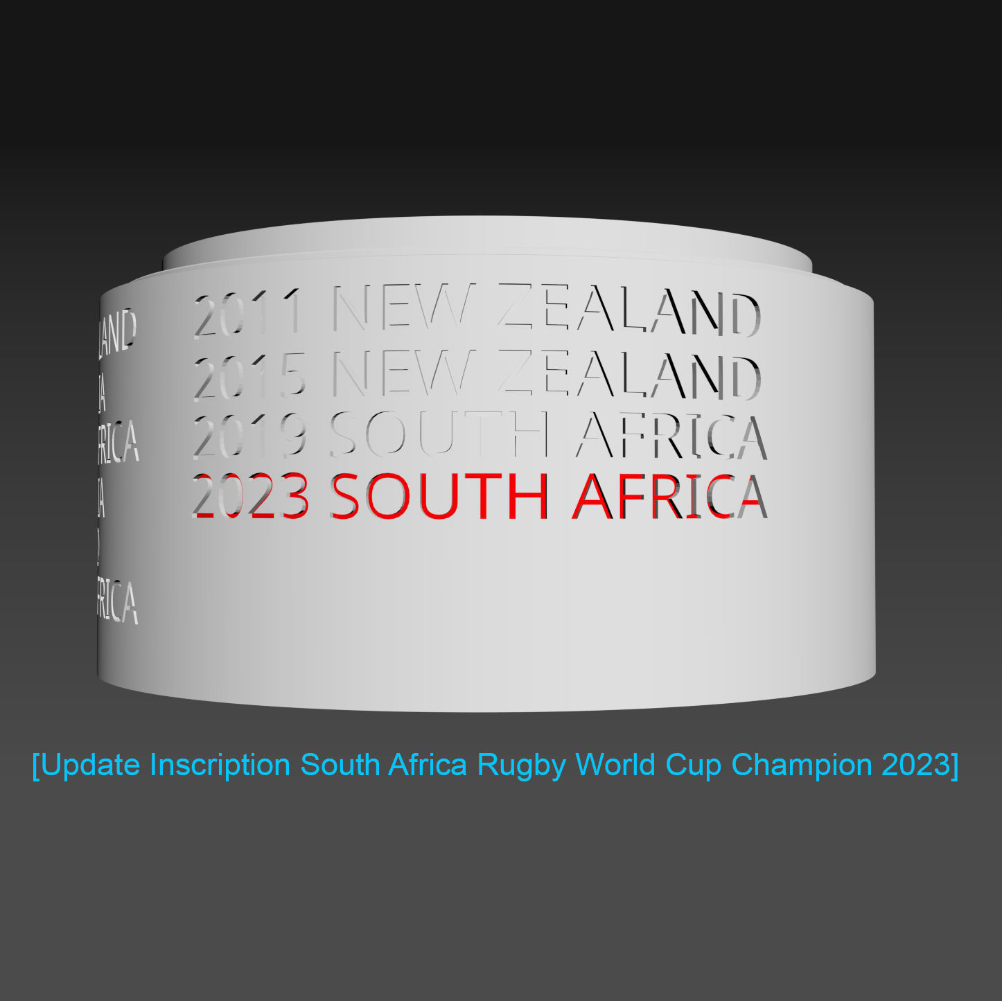 The Webb Ellis Cup Trophy 3D model | CGTrader