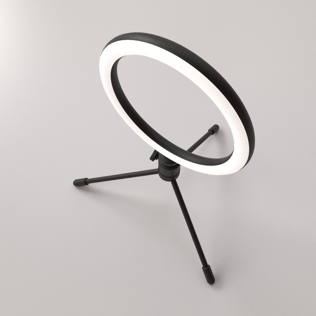 Ring LED Light 3D model | CGTrader