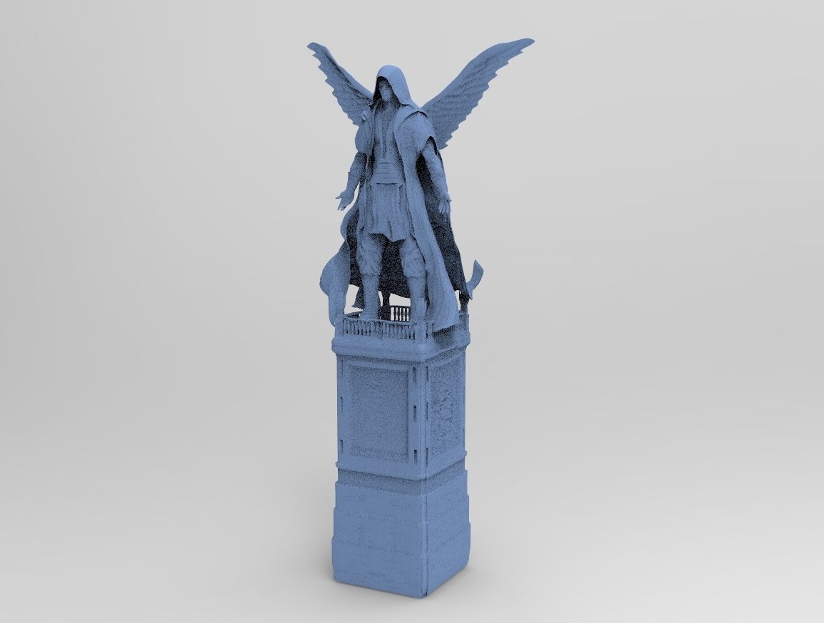 Hooded Statue 3D model | CGTrader