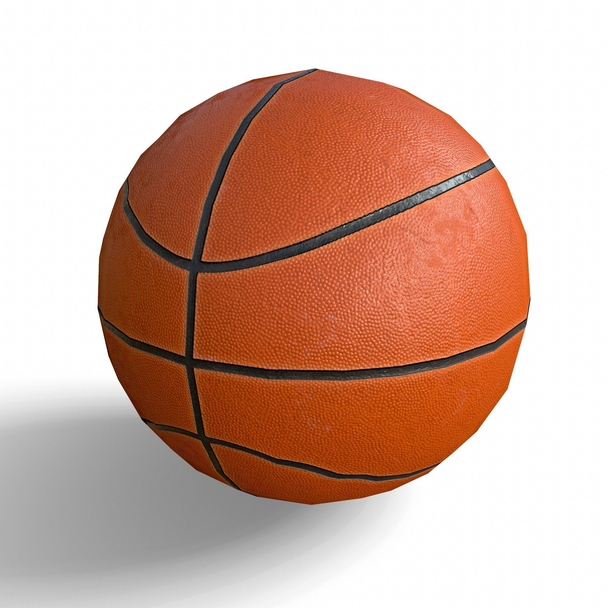 Basketball Low Poly PBR Model 3D model | CGTrader