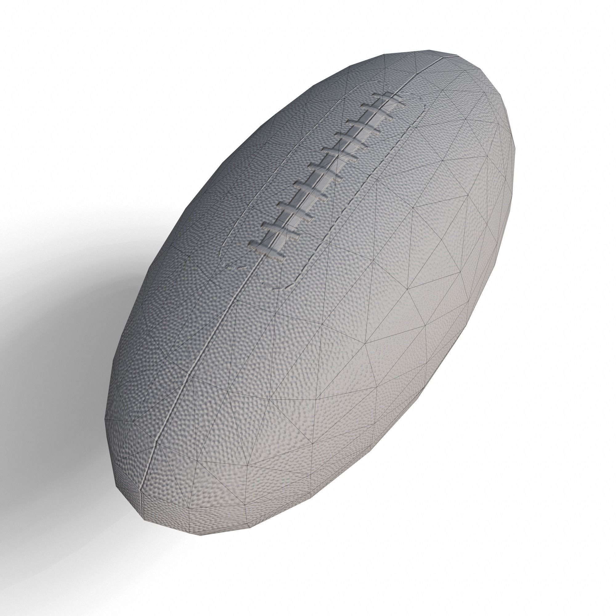 Rugby Low Poly PBR Model american football 3D model | CGTrader