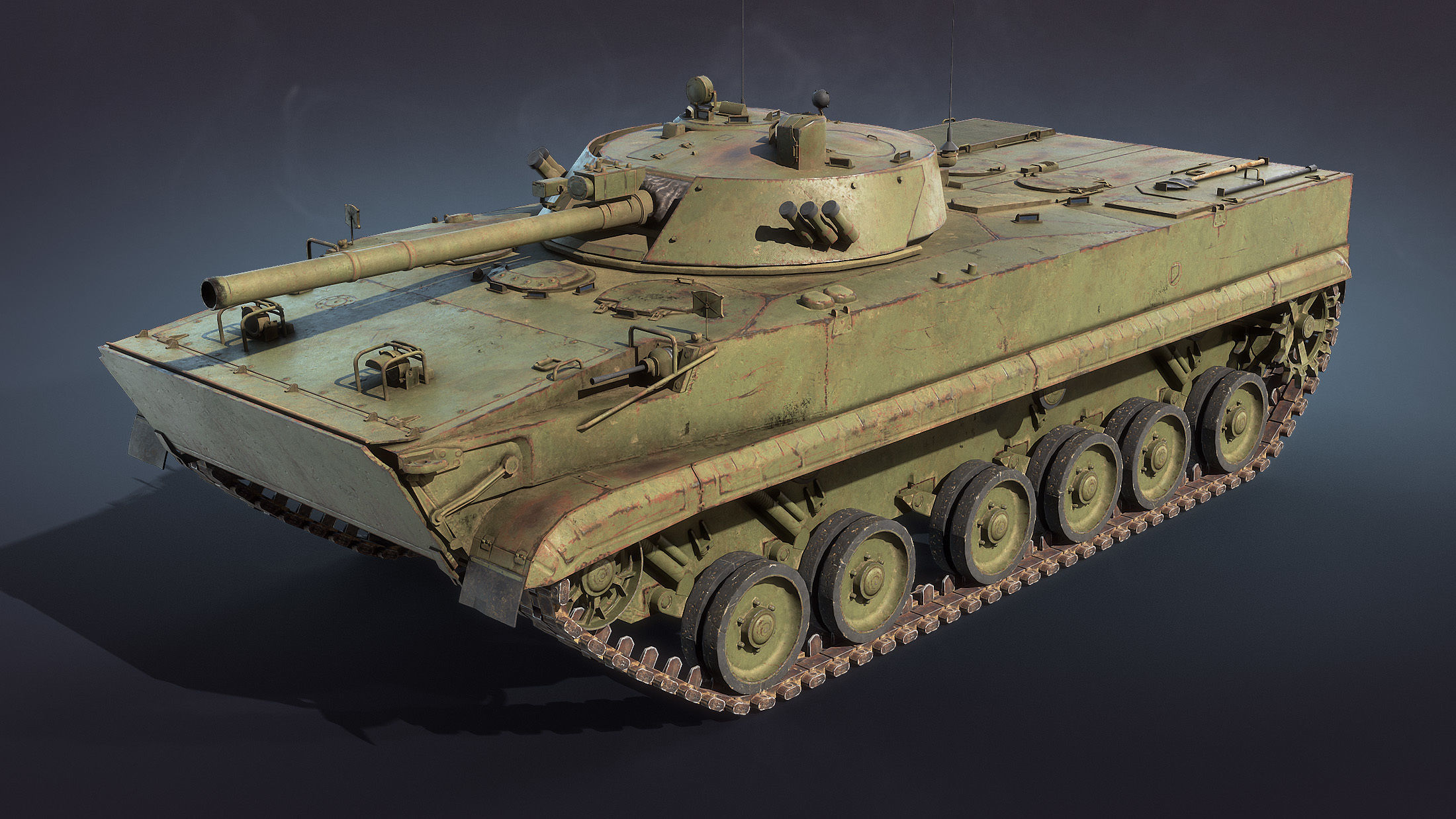 3D model BMP-3 VR / AR / low-poly | CGTrader