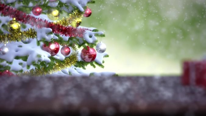 Falling Snow Animation 3D model animated | CGTrader
