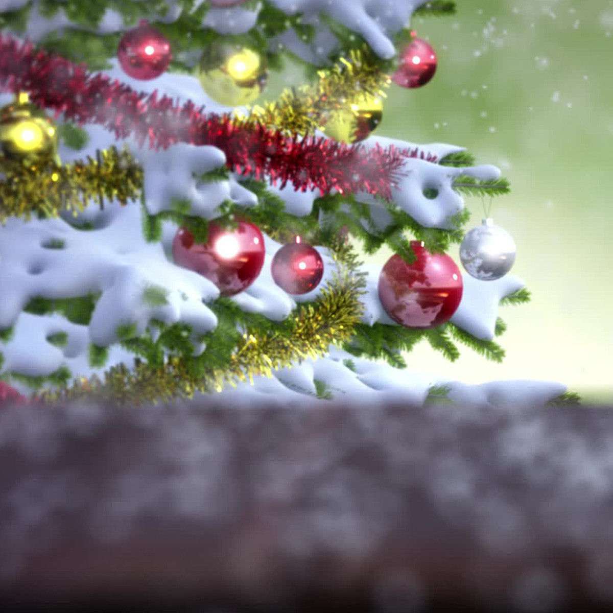 Falling Snow Animation 3D model animated | CGTrader