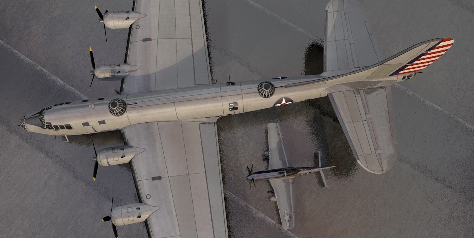 Douglas XB-19 Behemoth 3D model | CGTrader