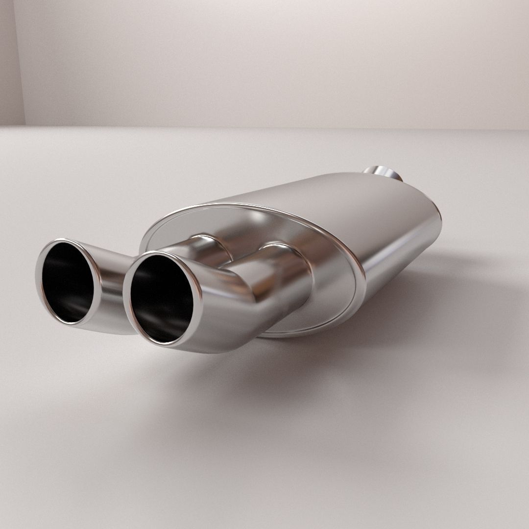 Exhaust Pipe 3D model | CGTrader