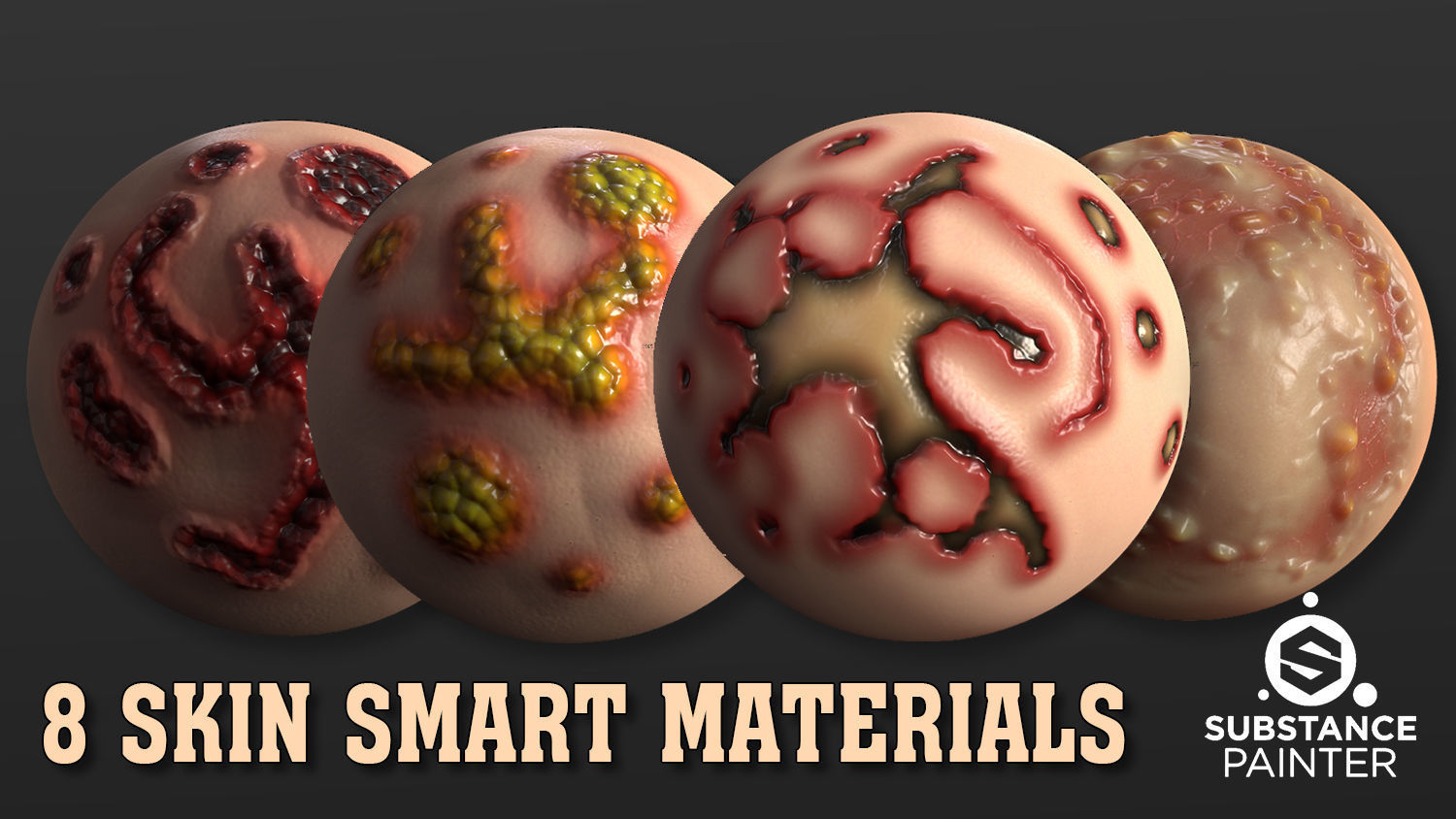 7 SKIN SMART MATERIALS Texture | CGTrader