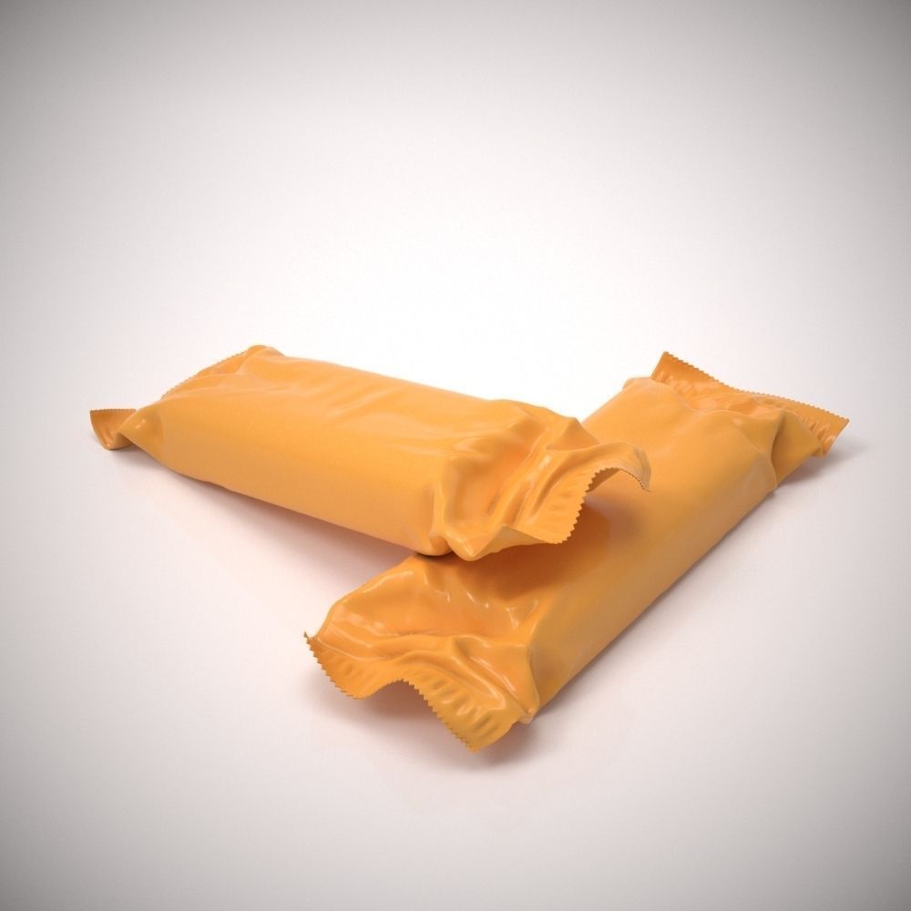 Candy wrapper 3D Model .max .obj - CGTrader.com