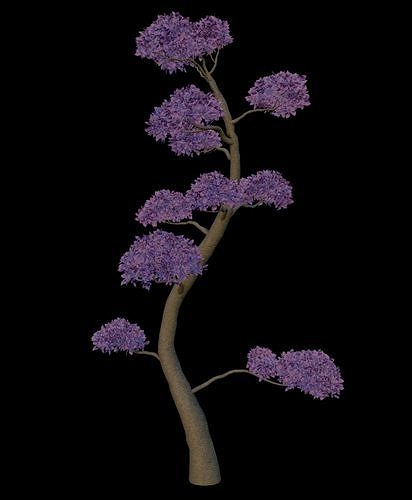 3D model styled tree 3d model VR / AR / low-poly | CGTrader