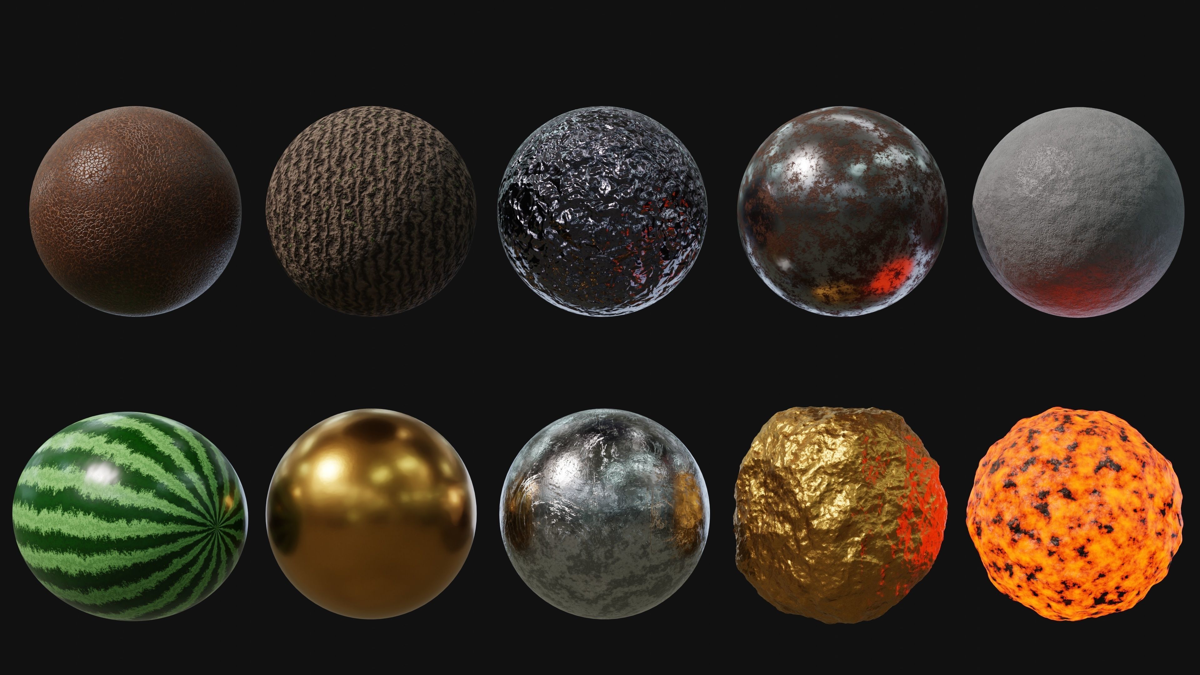 Blender Procedural Material Pack 2 Texture | CGTrader