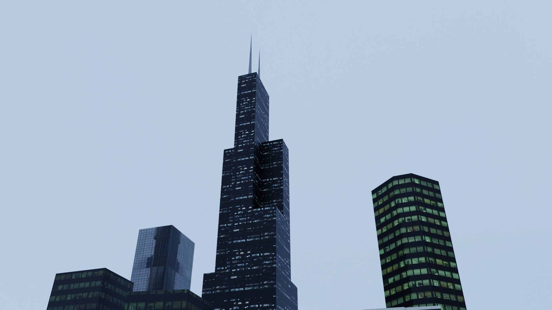 Chicago - Downtown 3D model | CGTrader