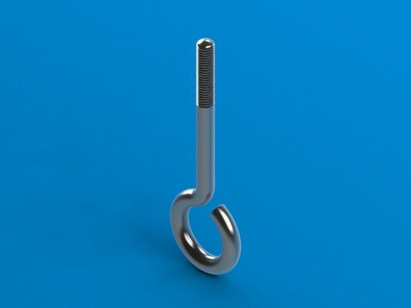 Eye foundation bolt free 3D model | CGTrader