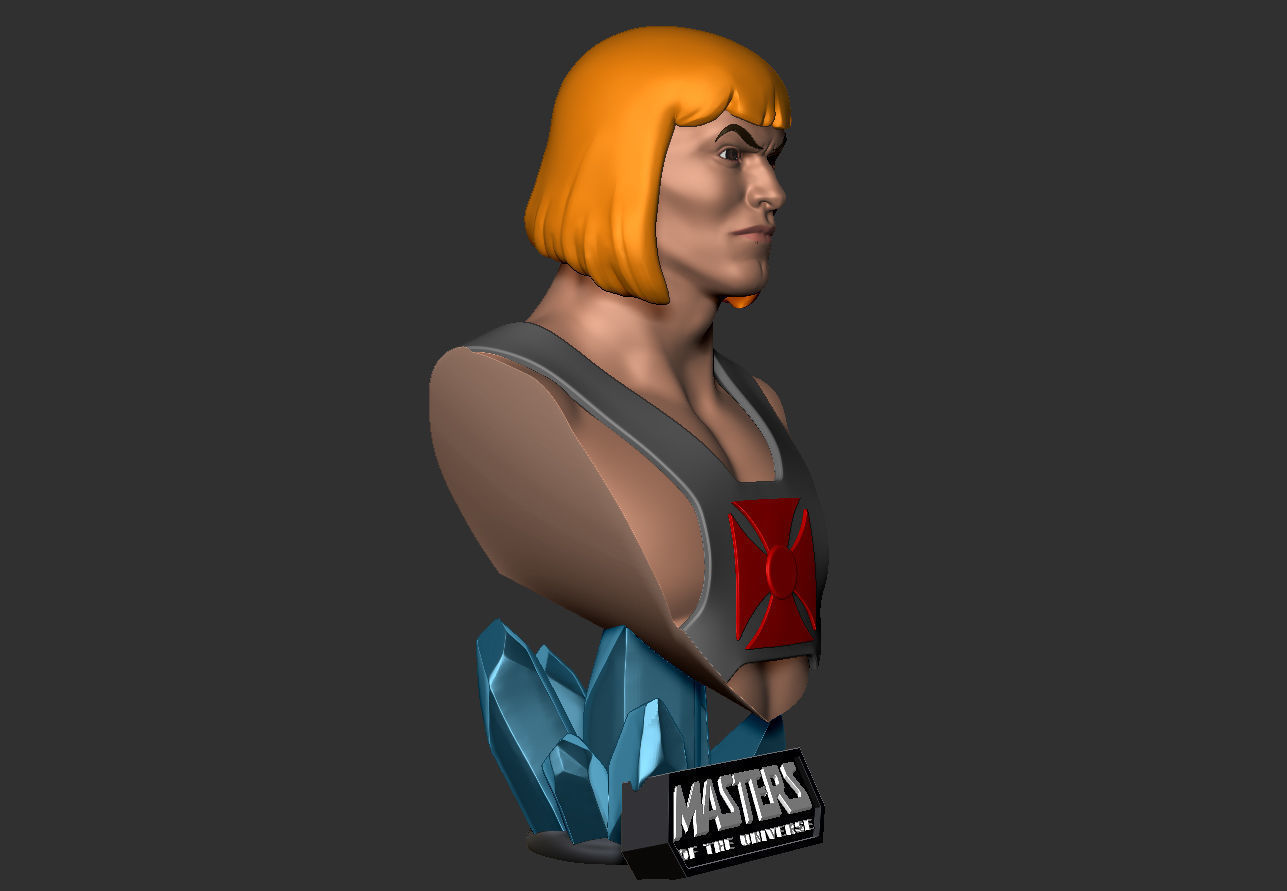 MOTU Busts Pack 3D model 3D printable | CGTrader