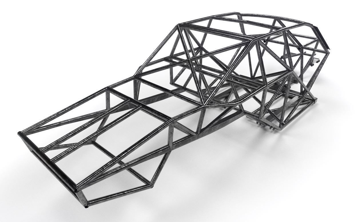 OFFROAD PRERUNNER CAGE 3D model | CGTrader