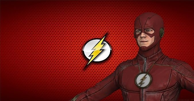 3D model The Flash CW VR / AR / low-poly | CGTrader
