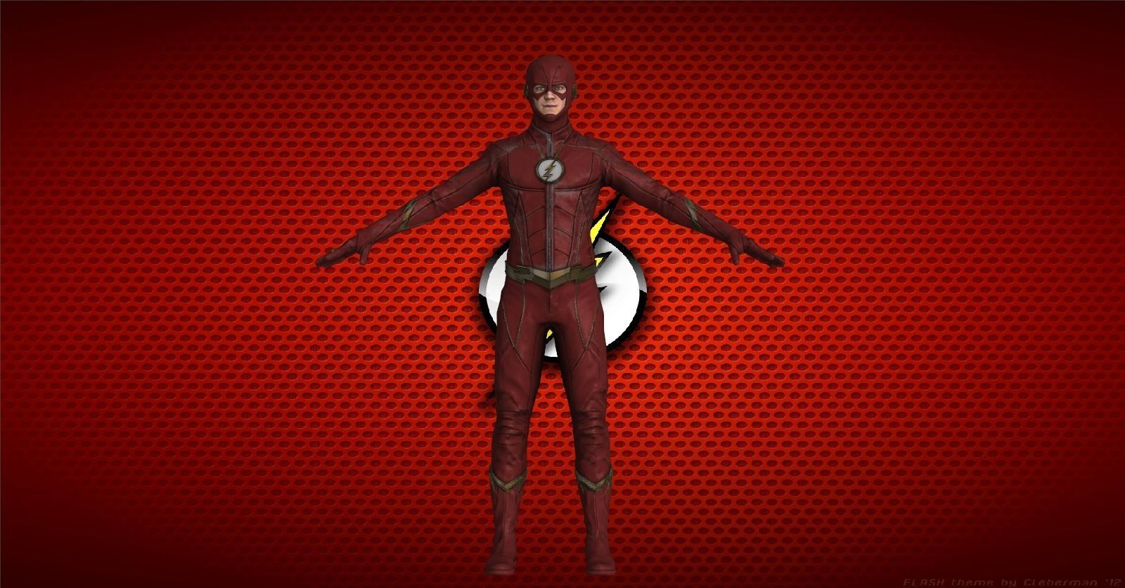 3D model The Flash CW VR / AR / low-poly | CGTrader