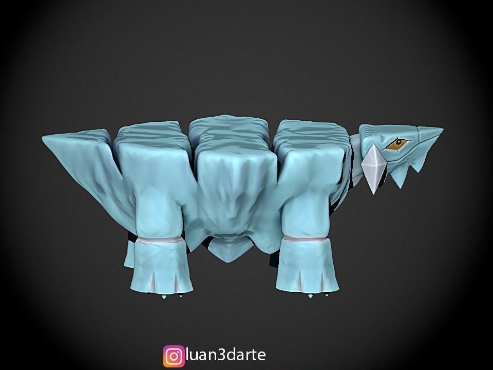 Avalugg STL ice creature 3D model 3D printable | CGTrader