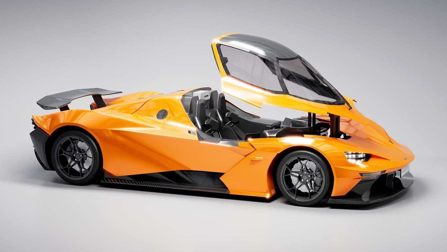 KTM X-BOW GT XR 2023 3D model | CGTrader