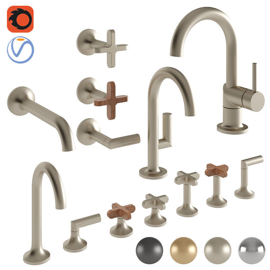 Brizo faucet - Odin collection 3D model | CGTrader