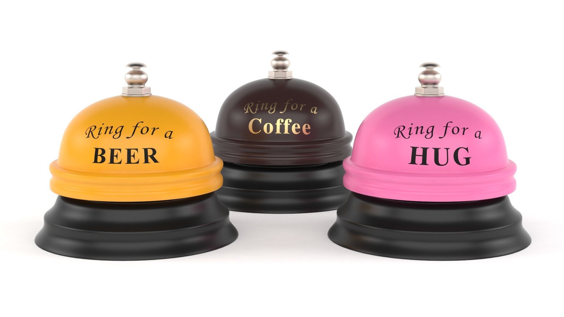 Ring Bell for Service 3D model | CGTrader